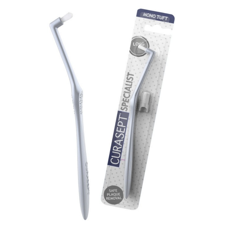 Brosse à dents monotouffe longue Curasept • BIPHARMA LABORATOIRES