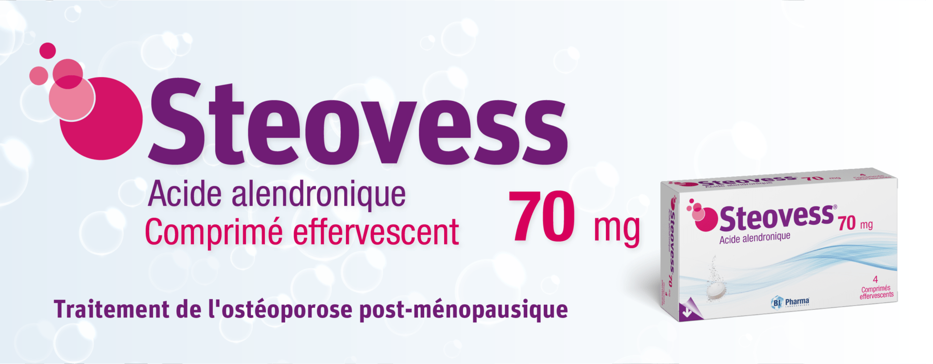 Steovess® comprimé effervescent • BIPHARMA LABORATOIRES